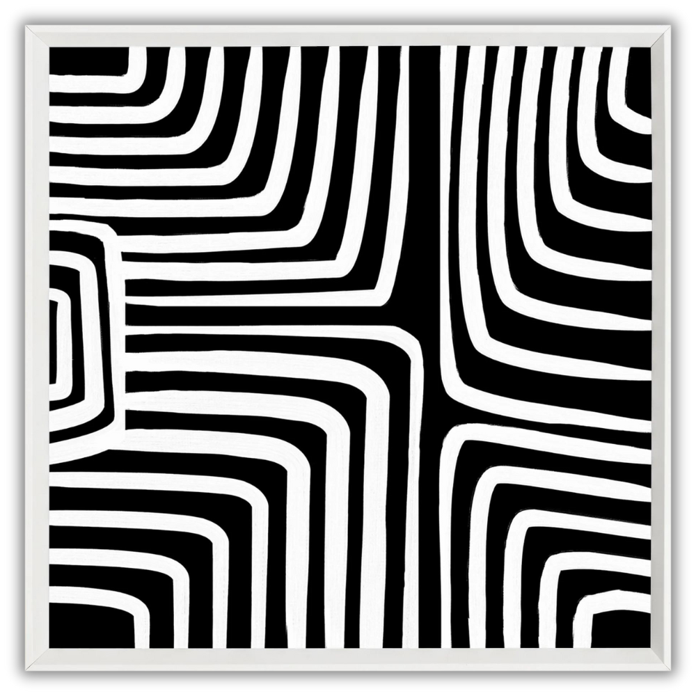 The Black & White Collection - Monochromatic Wall Art – Tagged "Line Art"– Homekor