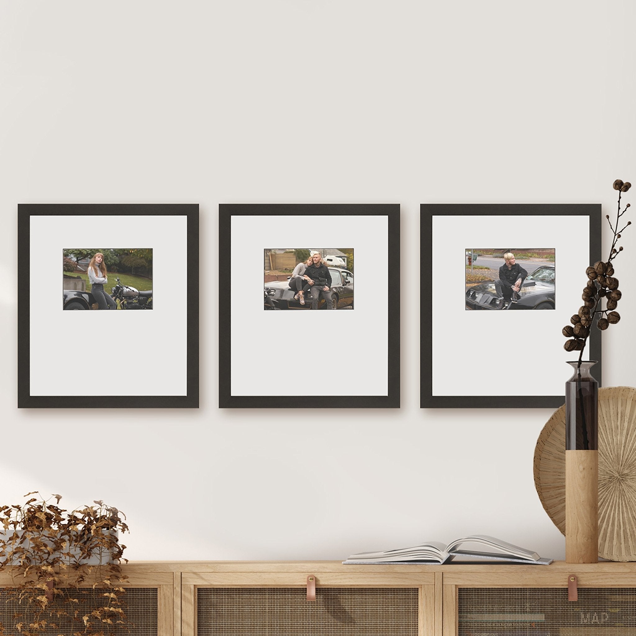 Clara 3 Frame Set 42x16 for 7x5 Landscape Photos | HomeKor – Homekor