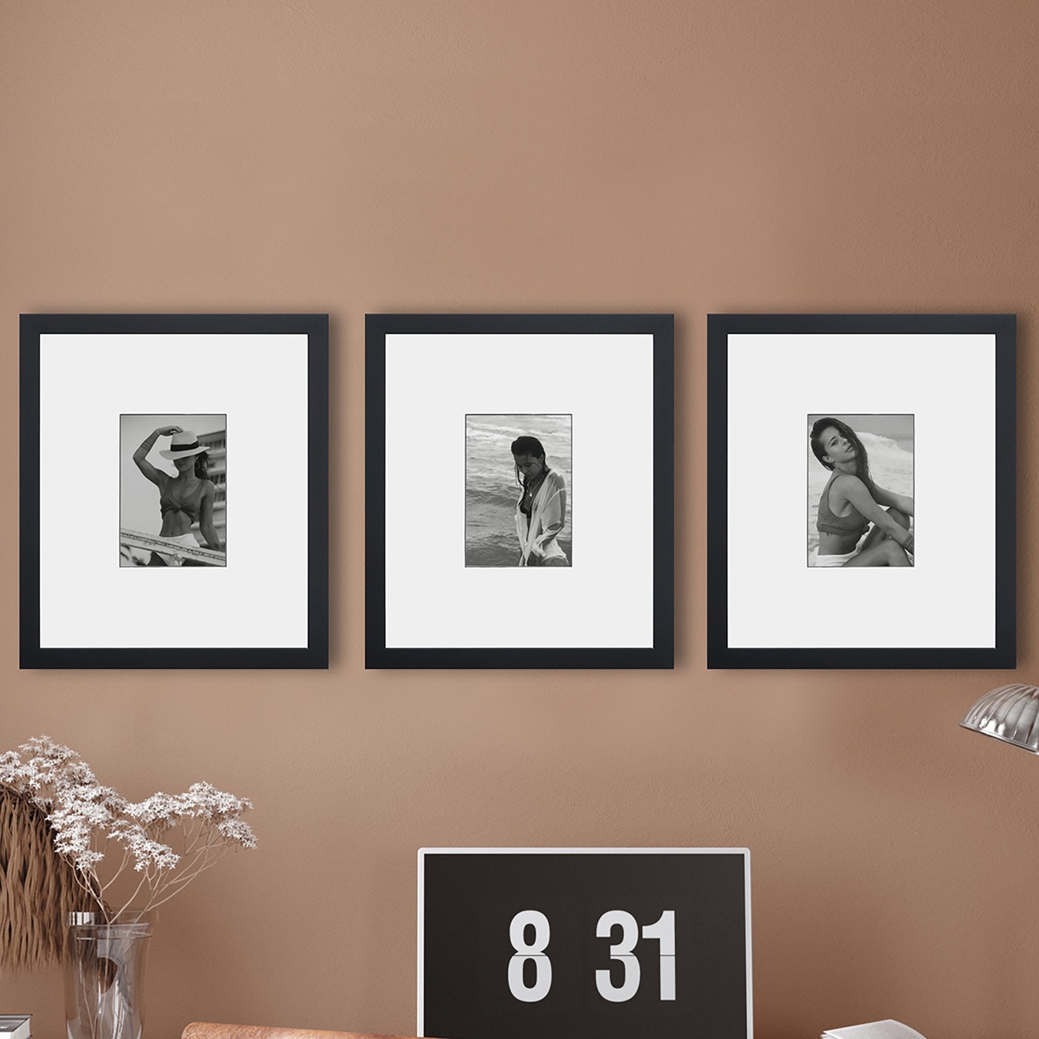 Clara 3 Frame Set 42x16 for 5x7 Photo Display | HomeKor – Homekor